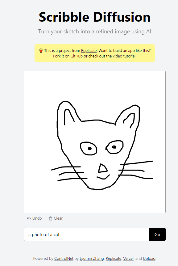 Нейронная сеть Scribble Diffusion легко превращает каракули в забавные рисунки. | Botobo